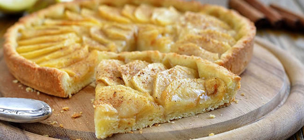 Receita Fácil De Tarte De Maçã