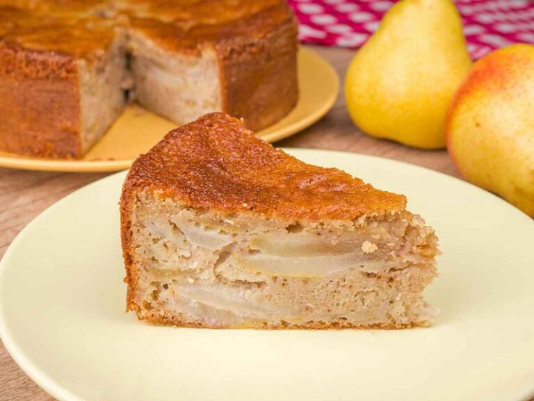 Receita Fácil De Receita Do Bolo De Pera Rocha