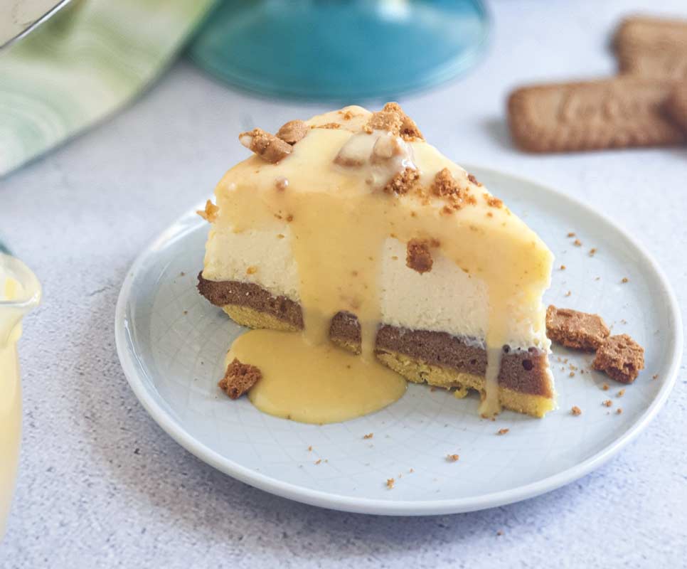 Receita Fácil De Cheesecake 4 Queijos Com Bolacha Lótus