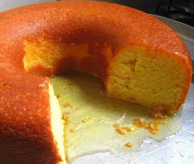 Receita Fácil De Bolo Húmido De Laranja