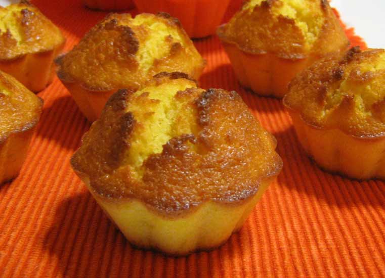 Receita Fácil De Queques De Laranja - Muito Fofinhos E Deliciosos ...